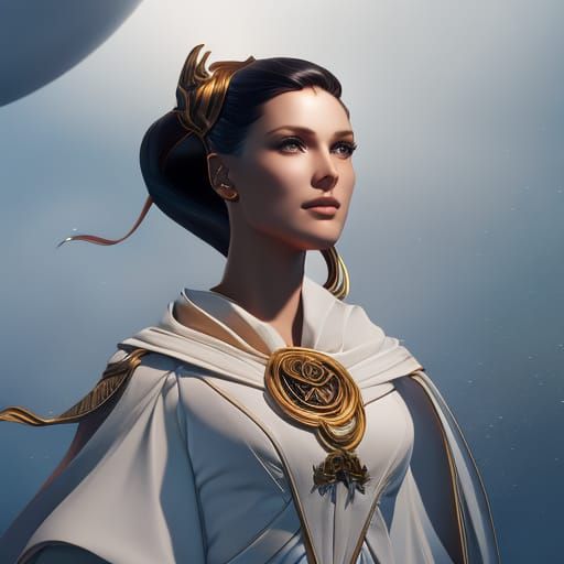 alien princess - AI Generated Artwork - NightCafe Creator