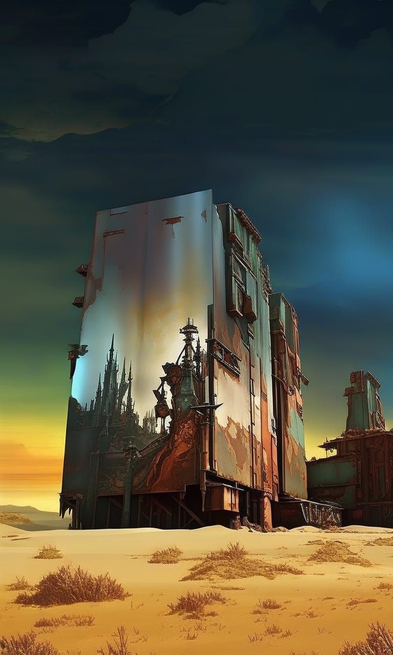 Wasteland - AI Generated Artwork - NightCafe Creator