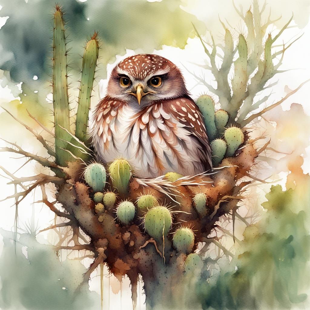 Pygmy Owll - AI Generated Artwork - NightCafe Creator