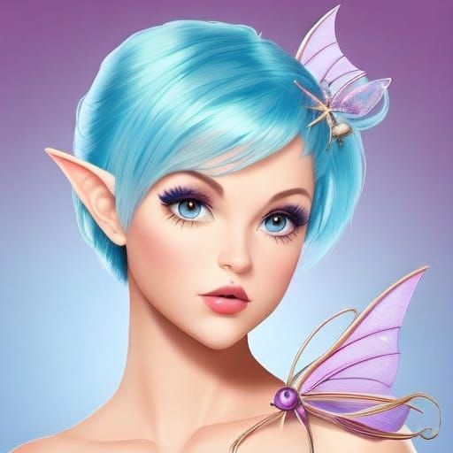 Beautiful Pixie - AI Generated Artwork - NightCafe Creator