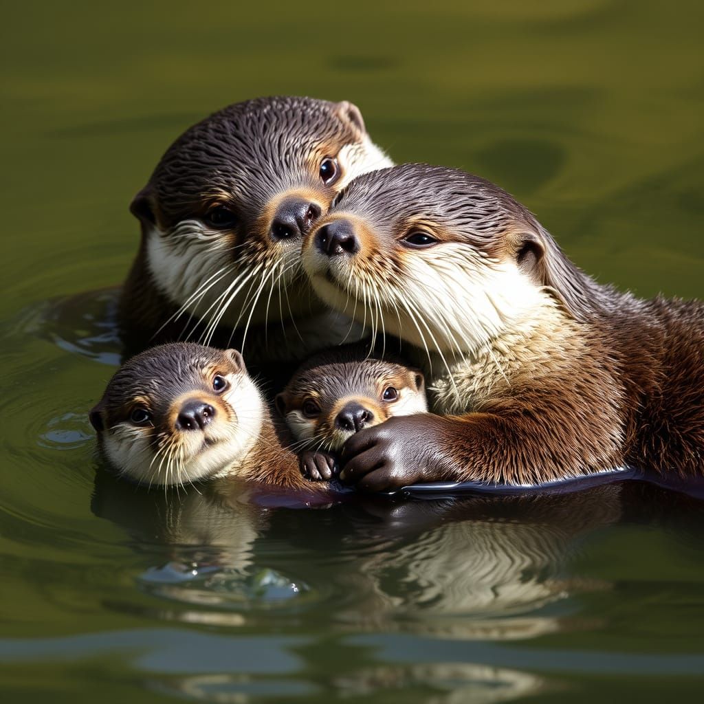 Family of Otters - Family of Otters