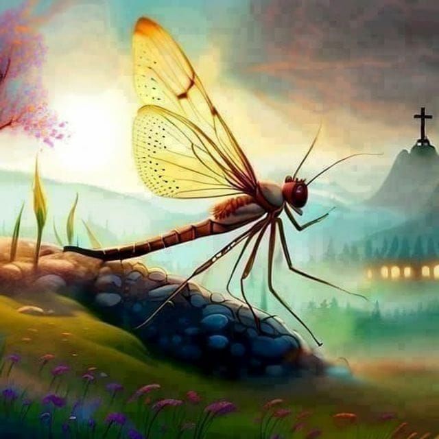 A Misty Day's Journey; The Lifespan of Mayfly - AI Generated Artwork ...