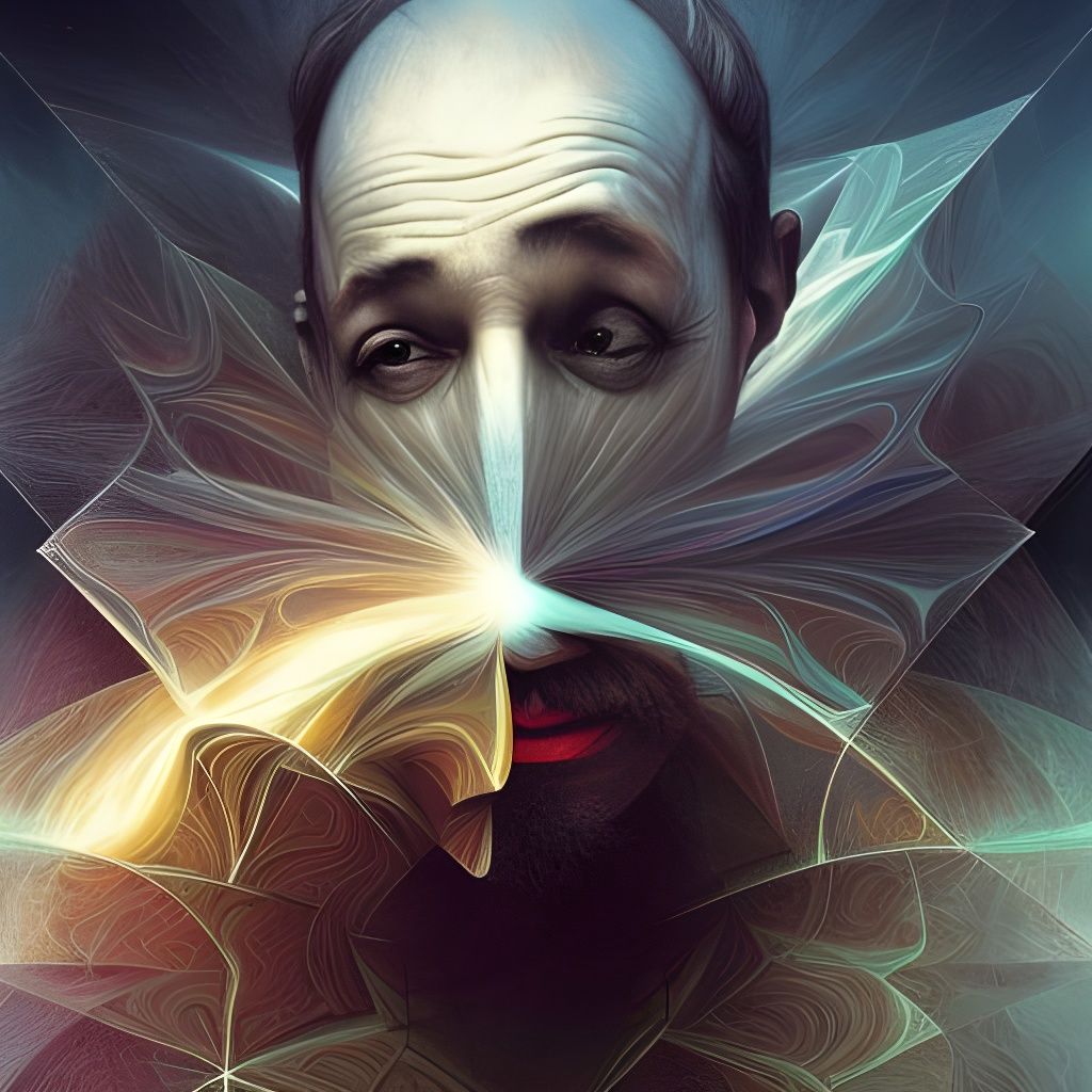 The internal realm of the insane metaphysicist 005 - AI Generated ...