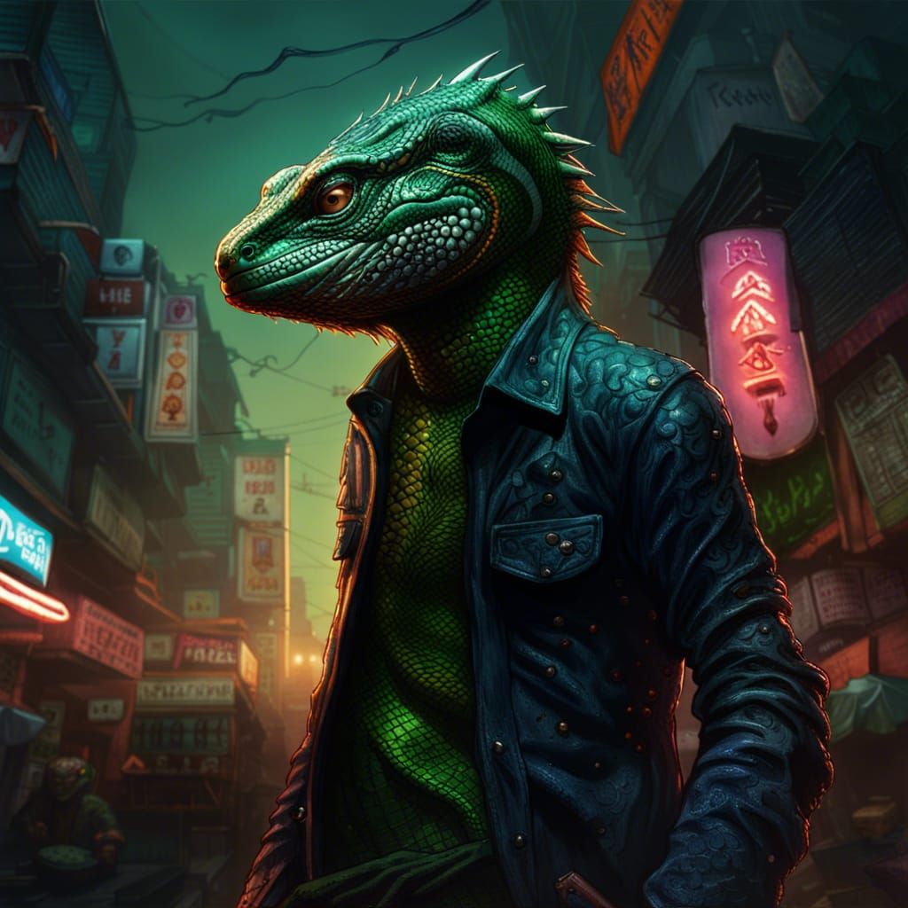 new rendition of Saigon Kicks "the Lizard" album cover, high resolution ...
