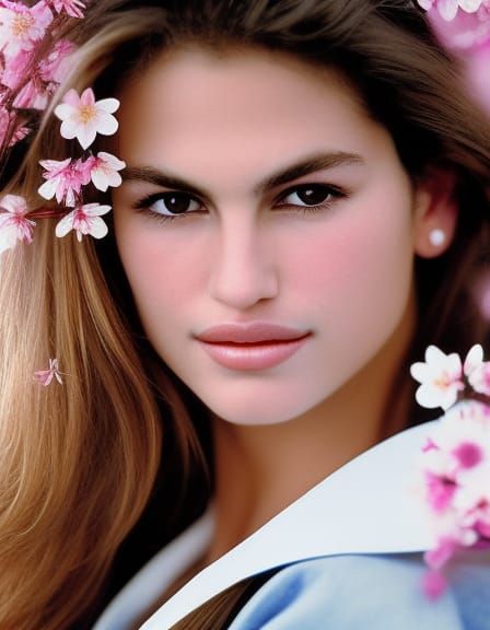 Cindy Crawford - AI Generated Artwork - NightCafe Creator