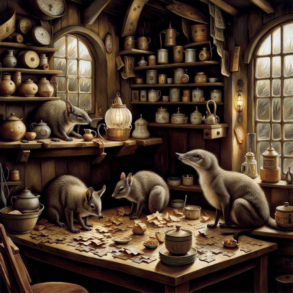 Whimsical Fae Creatures - AI Generated Artwork - NightCafe Creator