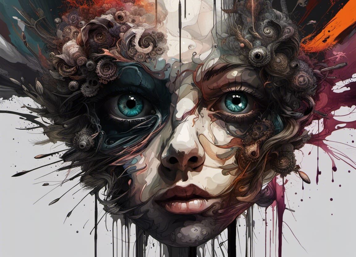 If your head explodes and dark foreboding II - AI Generated Artwork - NightCafe Creator