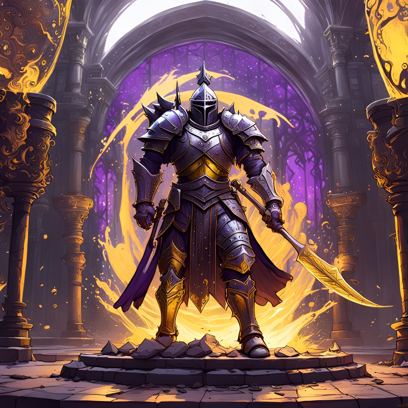 Awesome Knight - AI Generated Artwork - NightCafe Creator