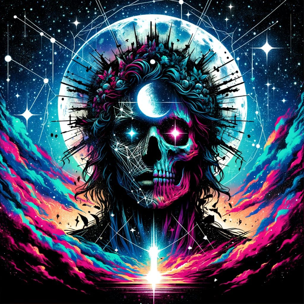 Manga sketch art a gorgeous eyecatching double exposure of a Eldridge ...