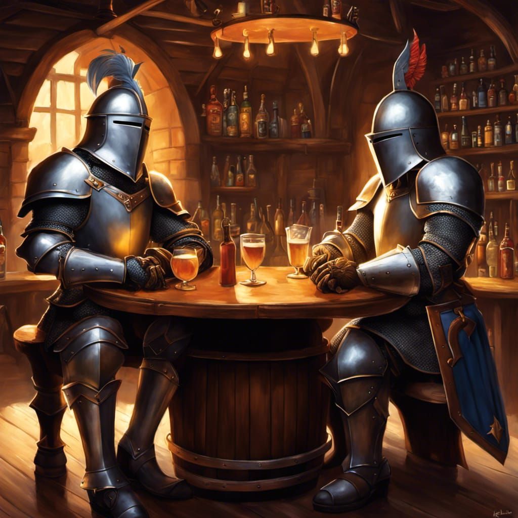 Knight Out - AI Generated Artwork - NightCafe Creator