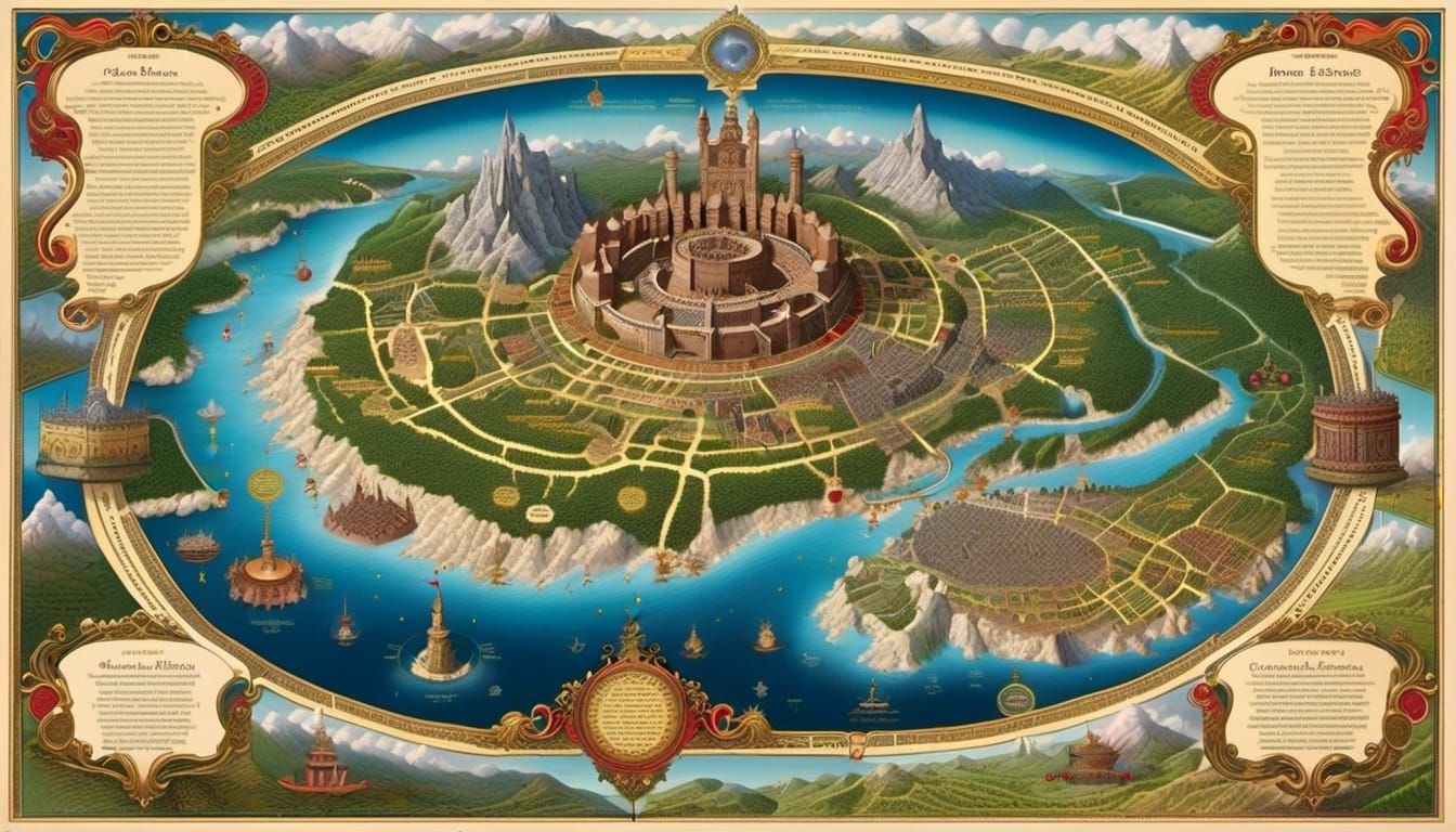 (God's Tower In The Center Of The Map:1.5) (Beautiful Here There Be ...