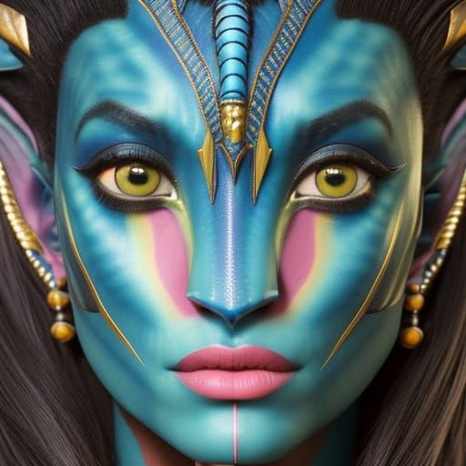 Princess Na'vi - AI Generated Artwork - NightCafe Creator