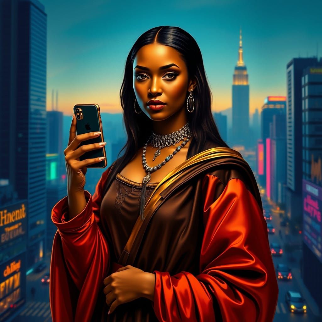 Modern- Mona Lisa by Leonardo da Vinci: