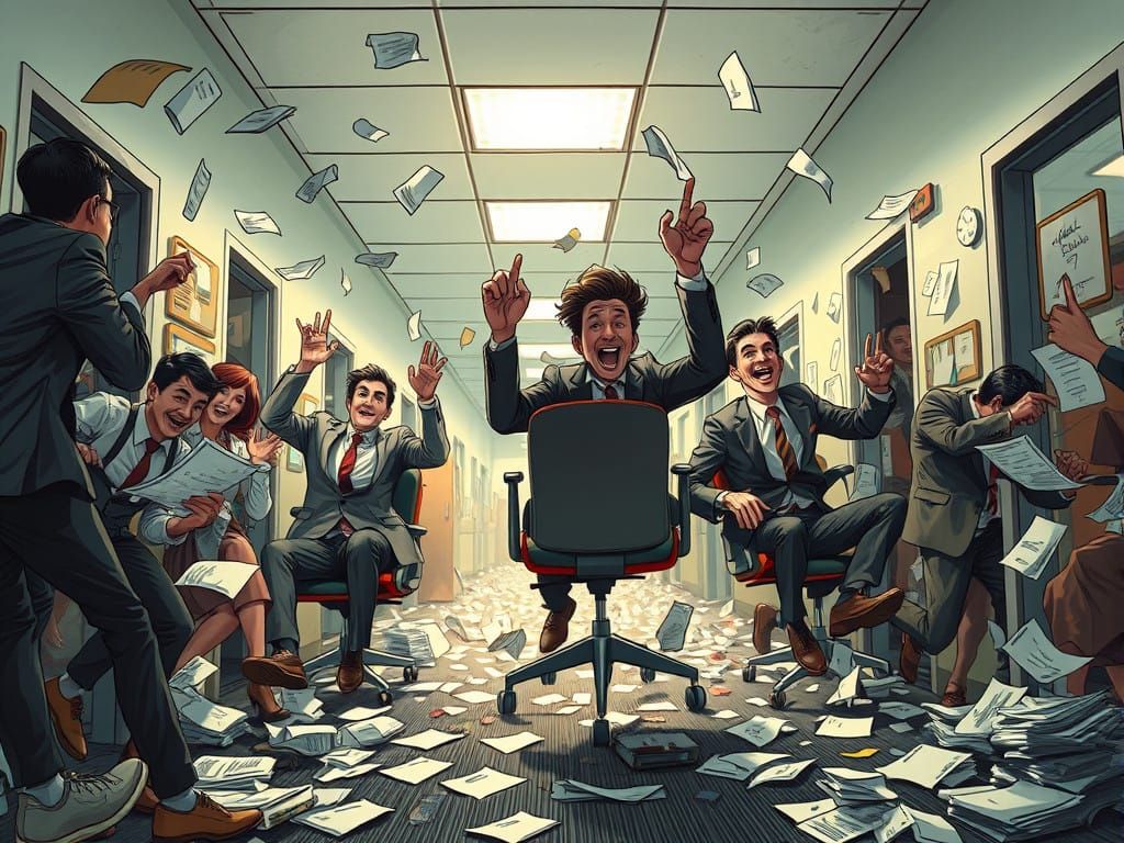 Office Chair Race - Office Chair Race