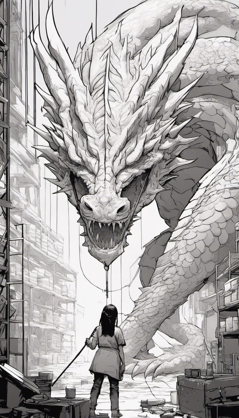 She thought she cud train iT - AI Generated Artwork - NightCafe Creator