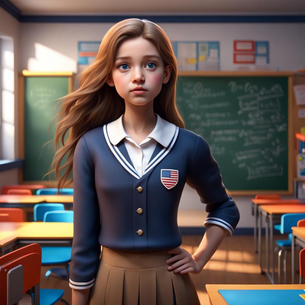 School Uniforms - AI Generated Artwork - NightCafe Creator