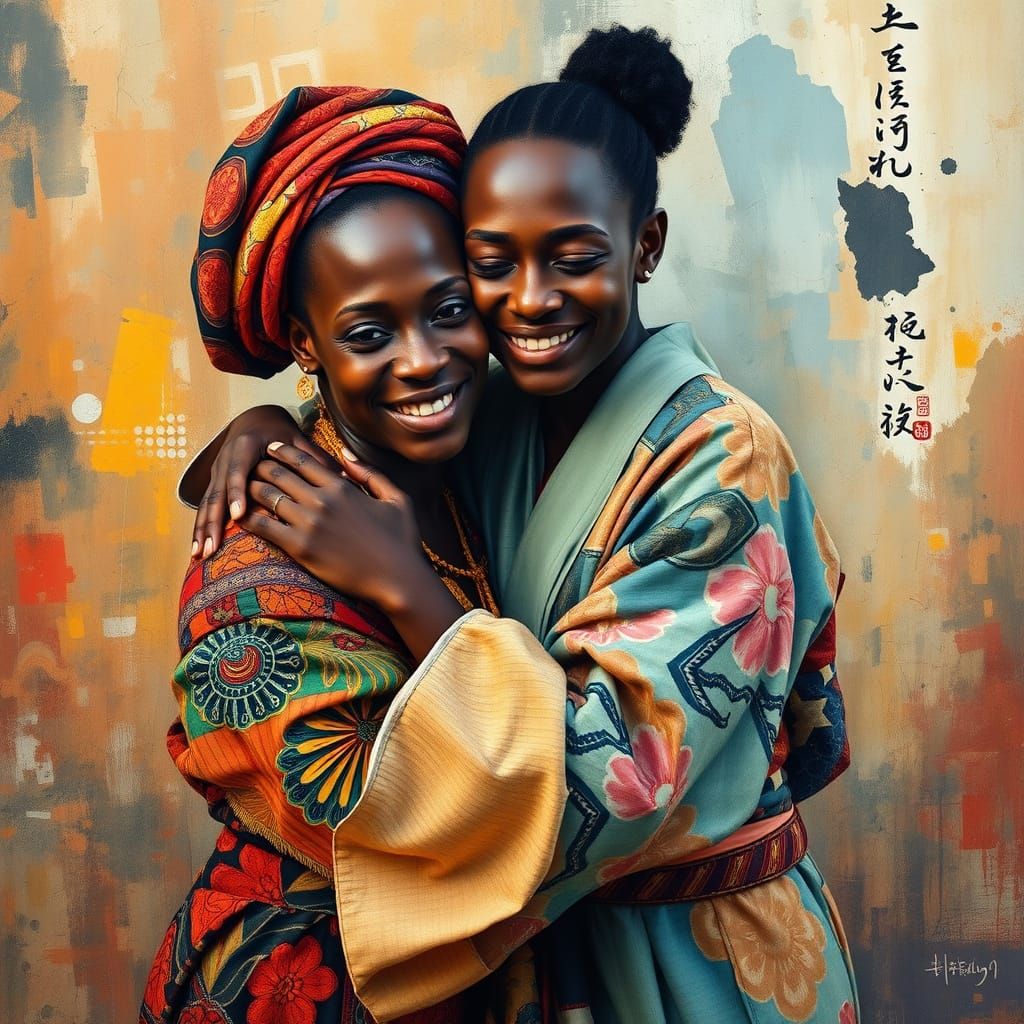 Cultural Unity in Harmony - AI Art