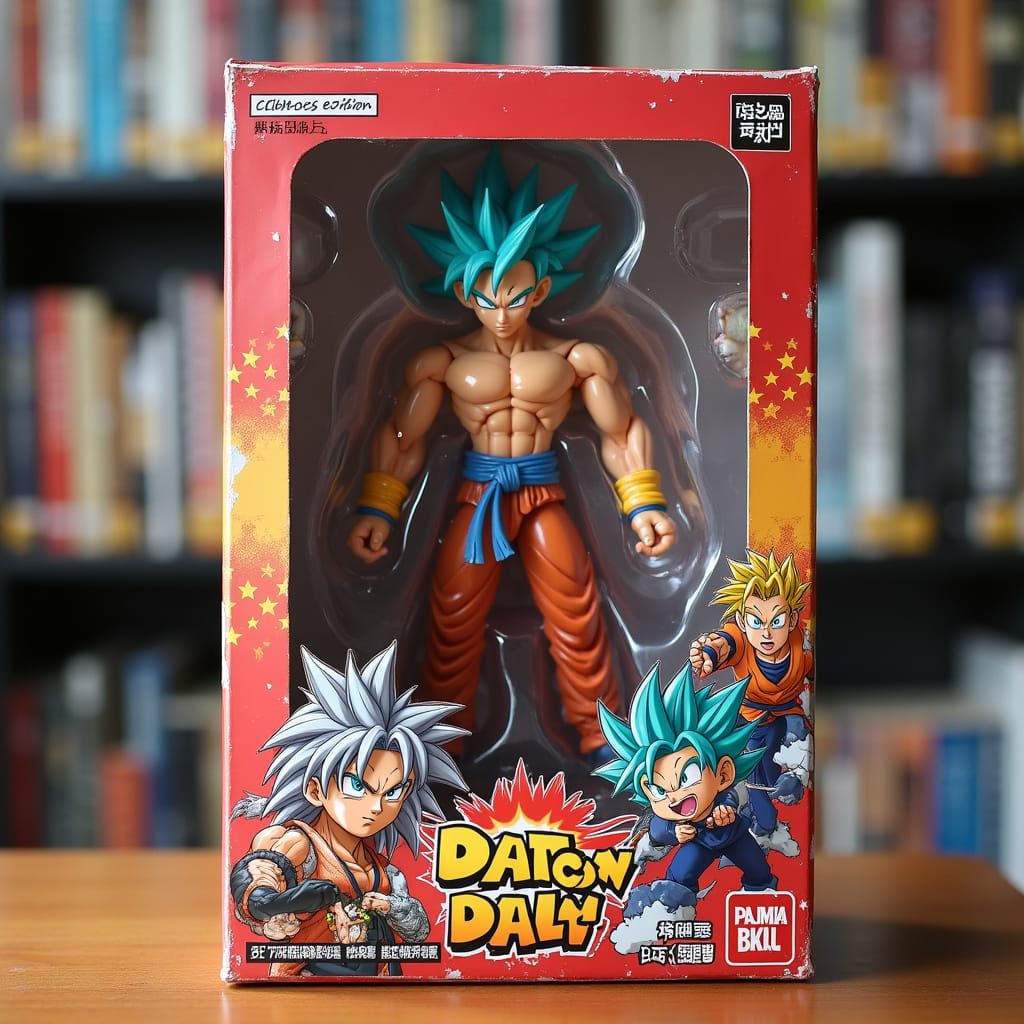 Anime action figure still in box - Anime action figure still...