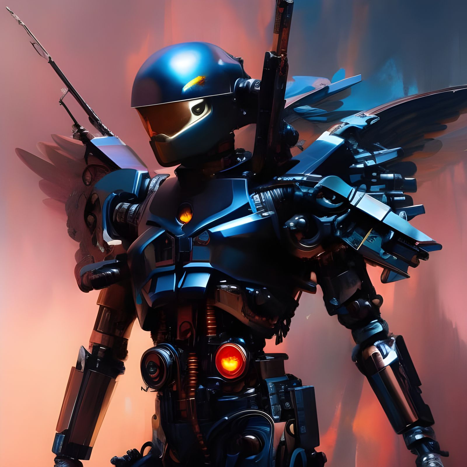 Battle Angel - AI Generated Artwork - NightCafe Creator