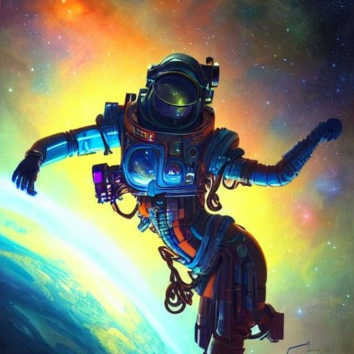 Space Dancer - AI Generated Artwork - NightCafe Creator