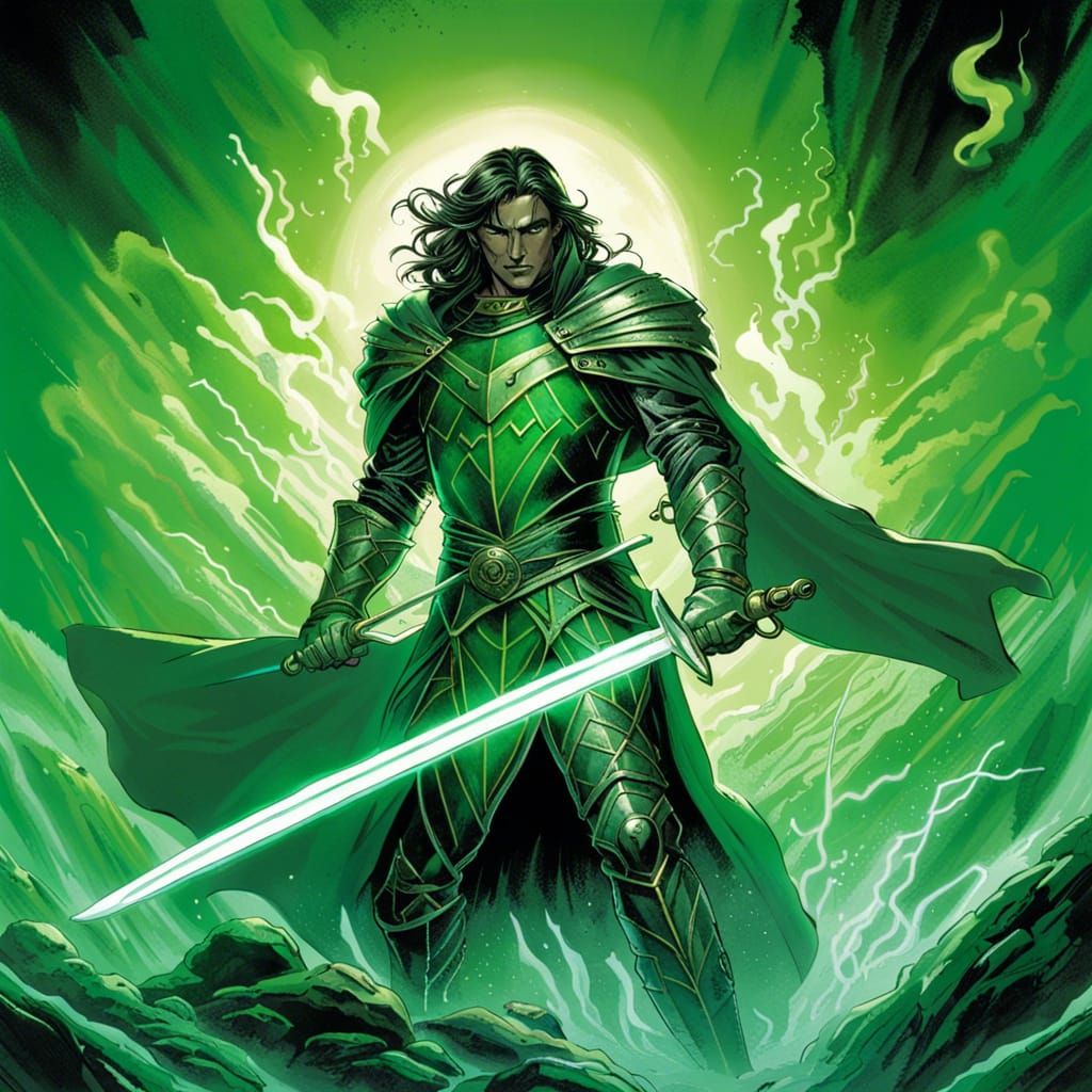 Lancelot with Loki's spells and lies - AI Generated Artwork - NightCafe ...