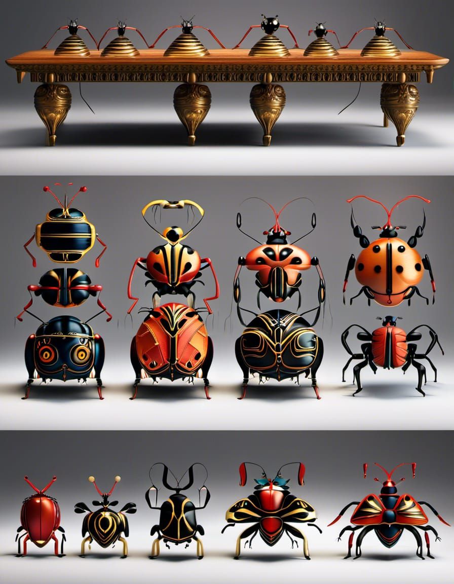 Strange Bugs - AI Generated Artwork - NightCafe Creator