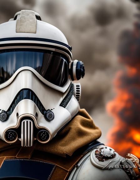 stormtrooper fire - AI Generated Artwork - NightCafe Creator