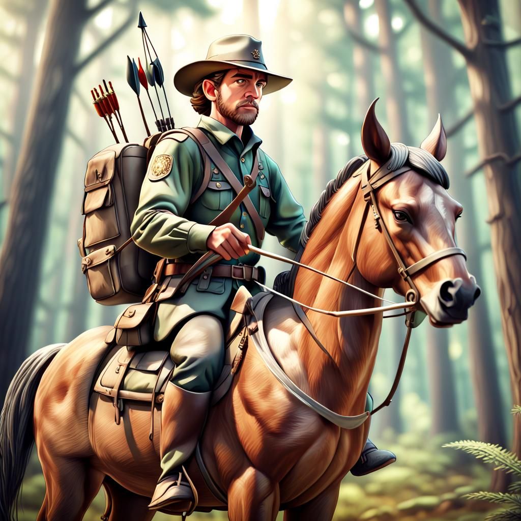 Park ranger - AI Generated Artwork - NightCafe Creator