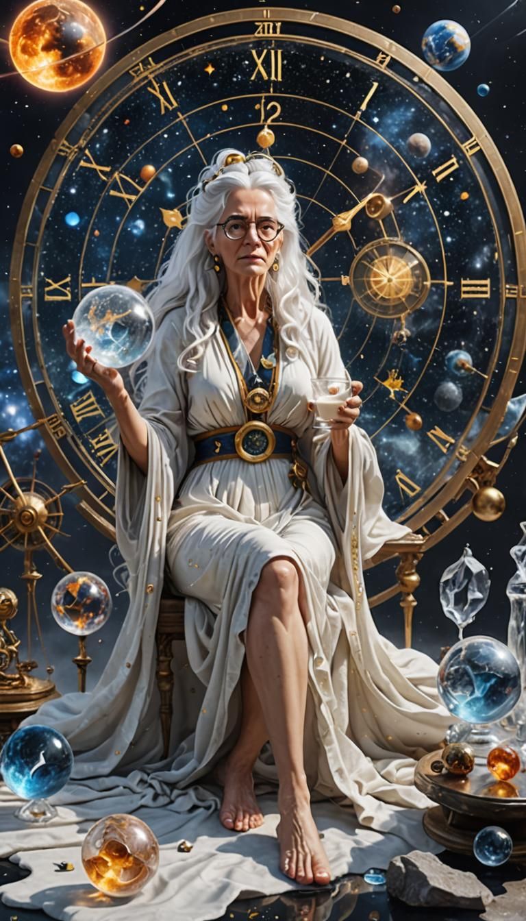 the wise woman - AI Generated Artwork - NightCafe Creator