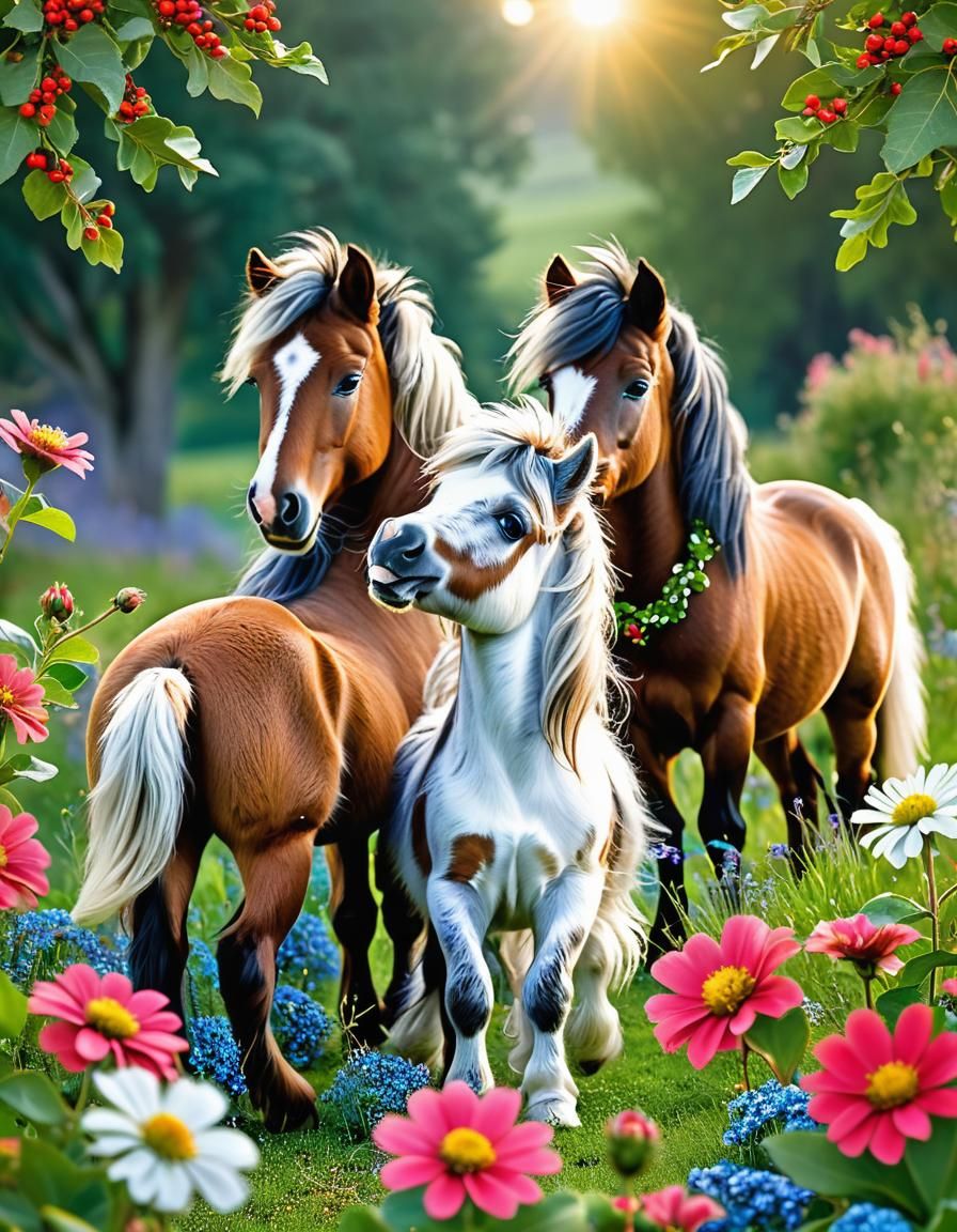 Christmas 🎄 Ponies - Christmas 🎄 Ponies