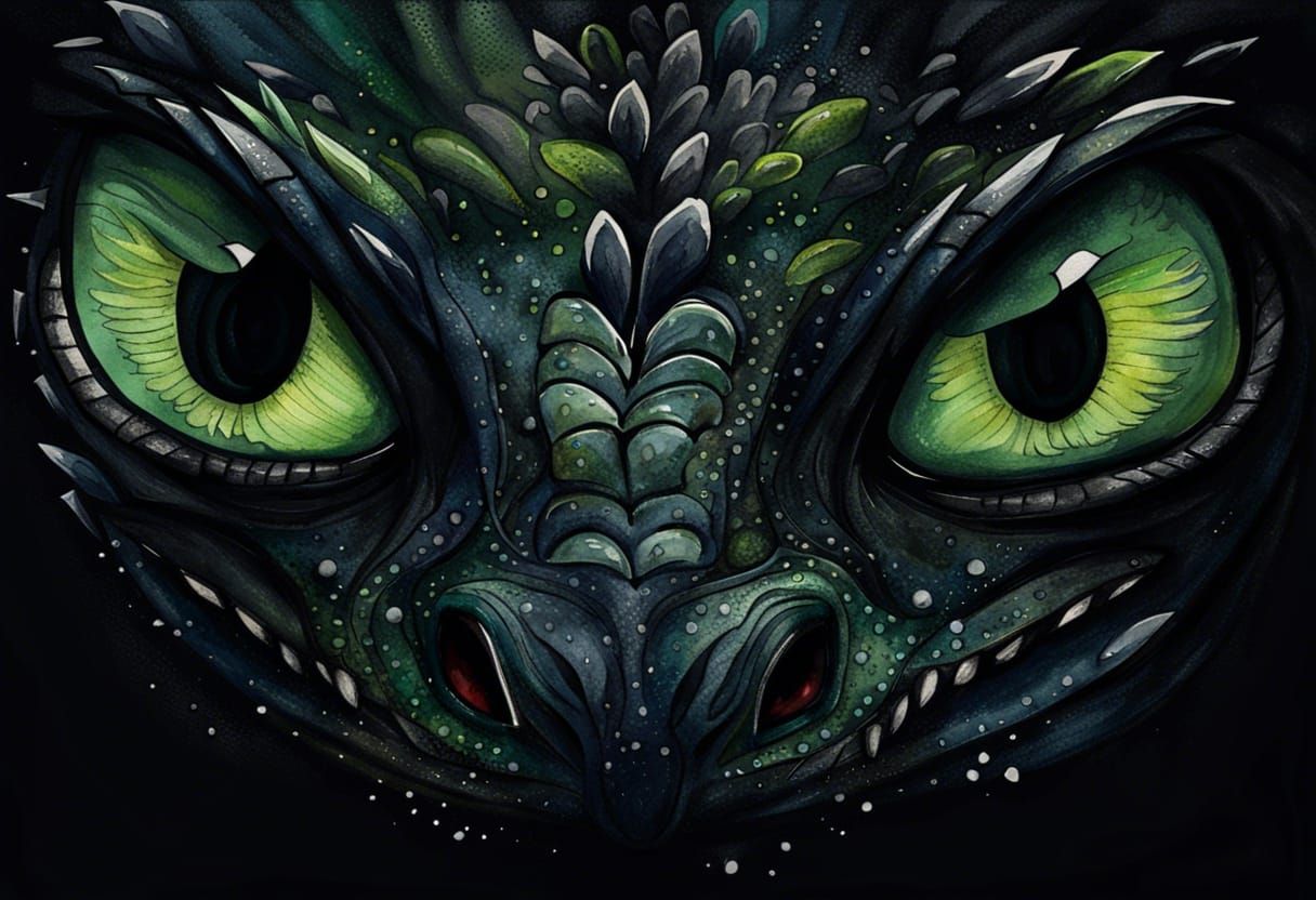 Toothless - AI Generated Artwork - NightCafe Creator