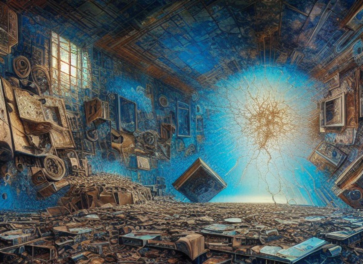 Simulation Error: Reality Collapse - AI Generated Artwork - NightCafe ...