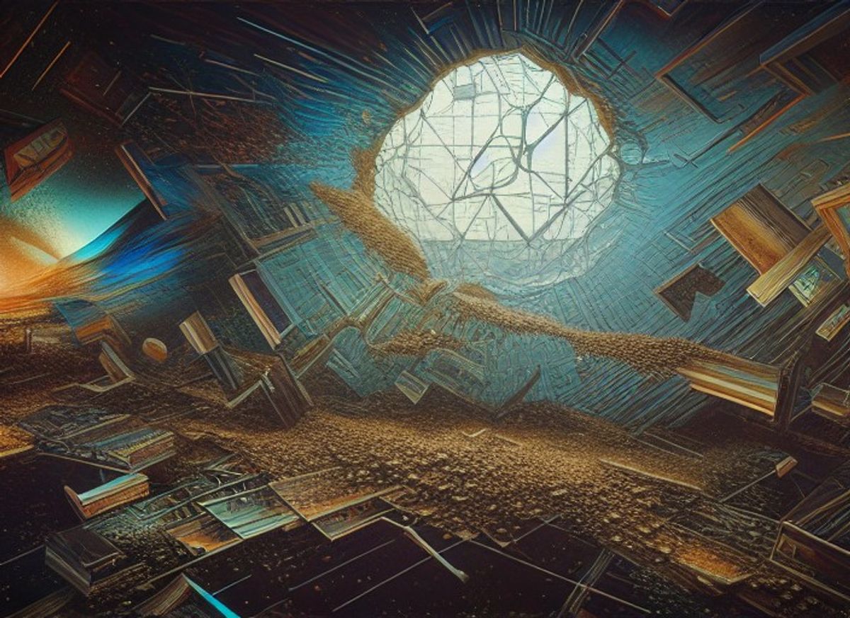 Simulation Error: Reality Collapse - AI Generated Artwork - NightCafe ...