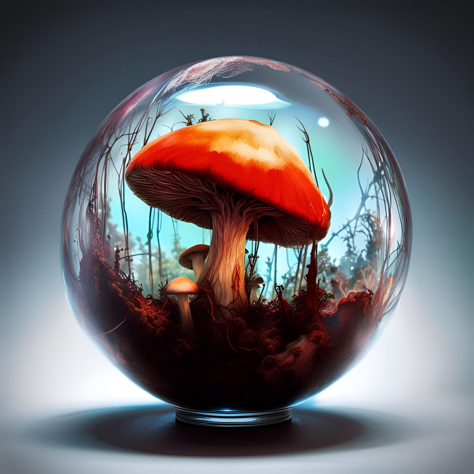 Biome Ball - AI Generated Artwork - NightCafe Creator