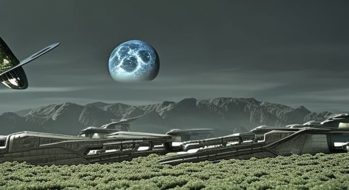 The alien invaders from outer space looked like something out of a ...