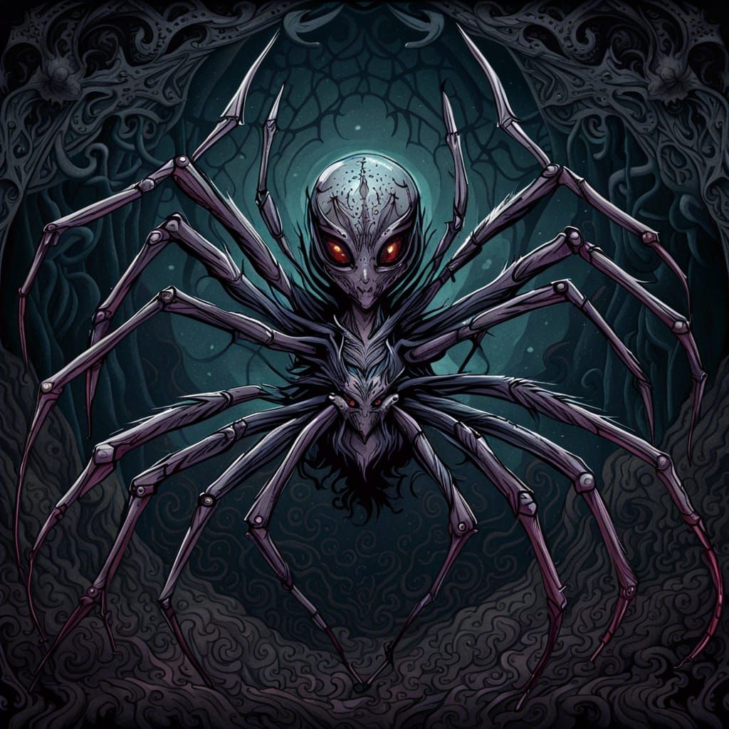 Cute Spider - AI Generated Artwork - NightCafe Creator