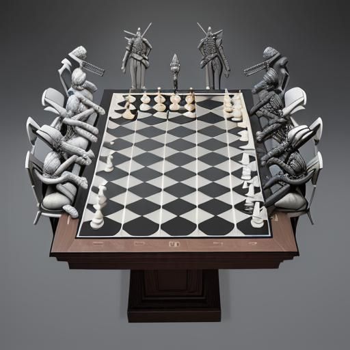 A meticulously crafted image featuring a multi-surface level's of a ...