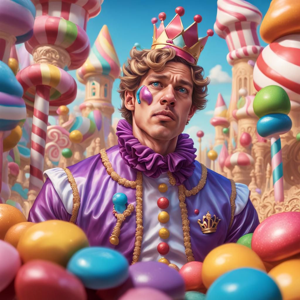 Candy Jester - AI Generated Artwork - NightCafe Creator