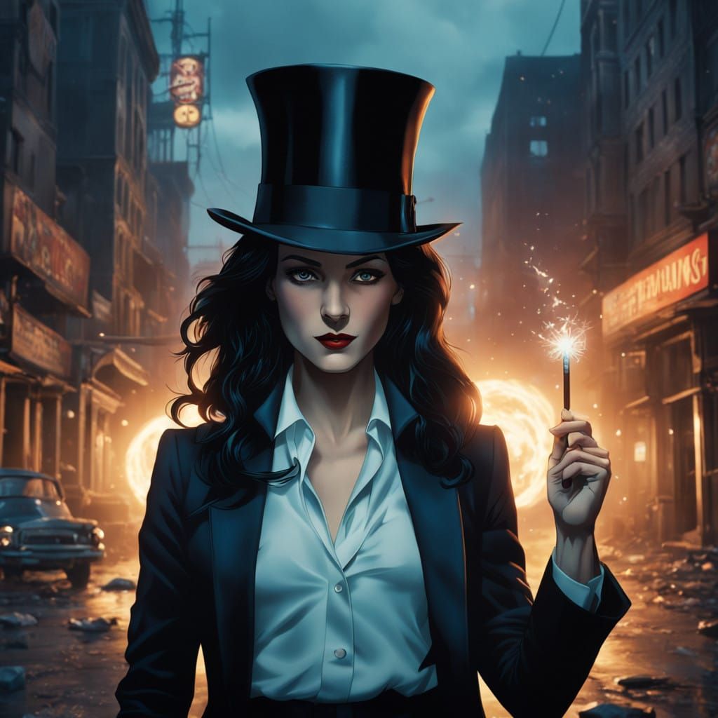 DC Zatanna, lady magician - Enchantress of Mystique in Film-...