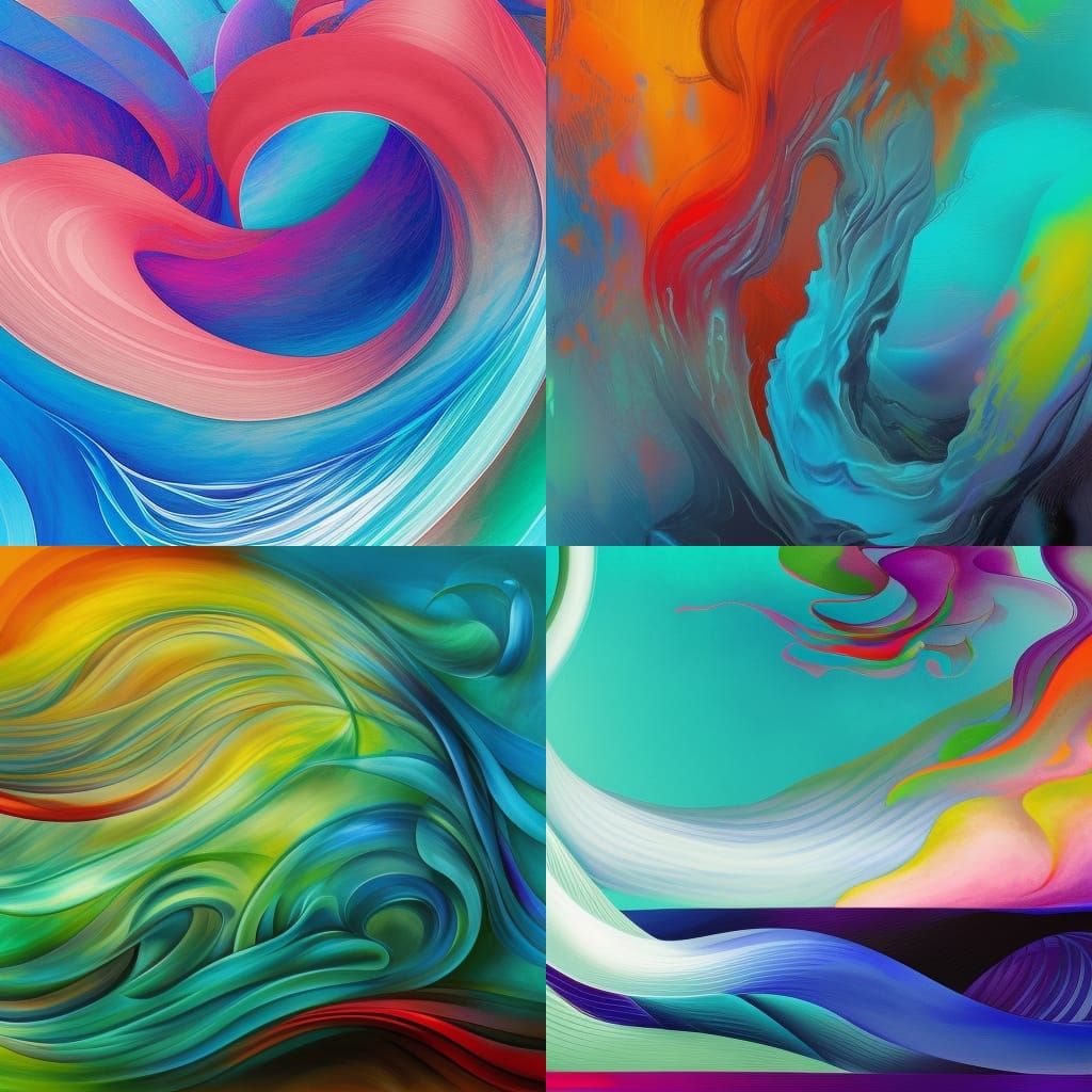 Abstract. - AI Generated Artwork - NightCafe Creator