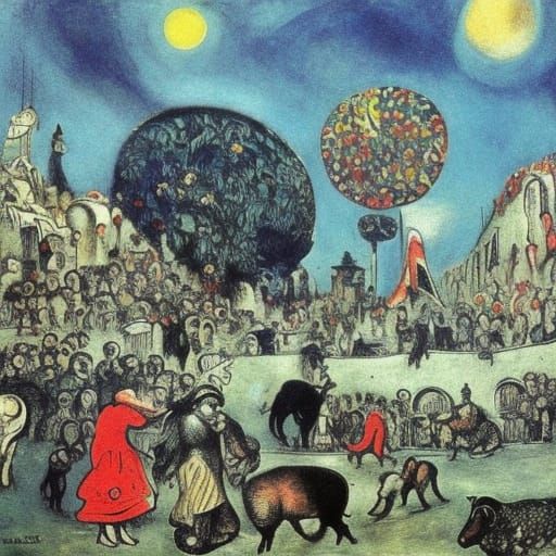 Maximalists, the pigs have been given the order! Maximalists, the pigsty is calling us ...