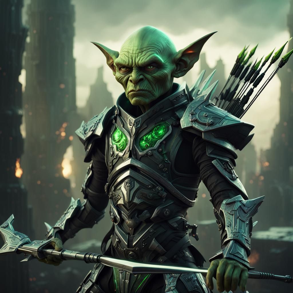 Goblin Master Archer - AI Generated Artwork - NightCafe Creator