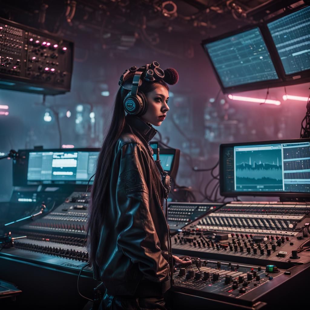 Sound operator - AI Generated Artwork - NightCafe Creator