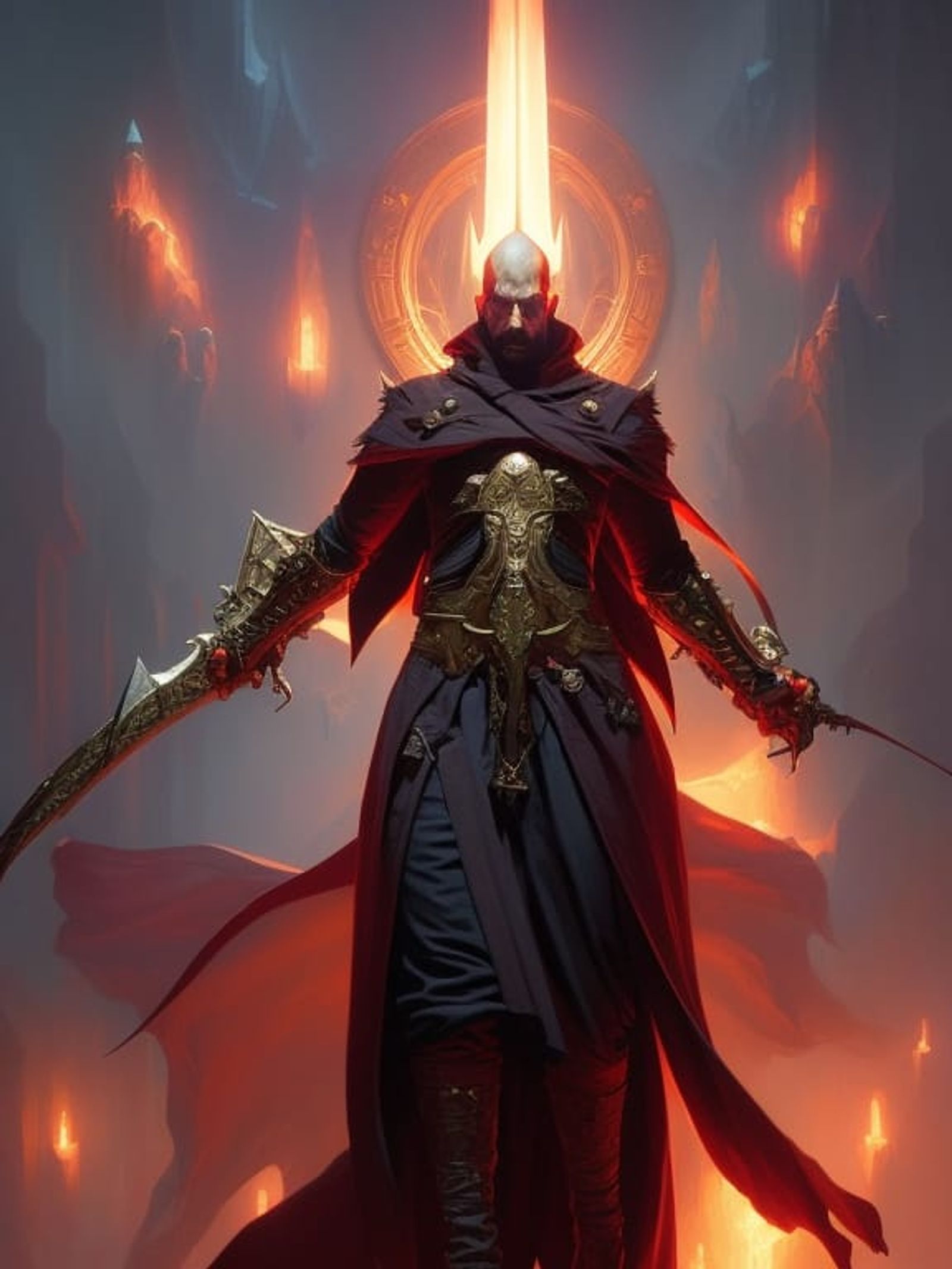 Epic necromancer - AI Generated Artwork - NightCafe Creator