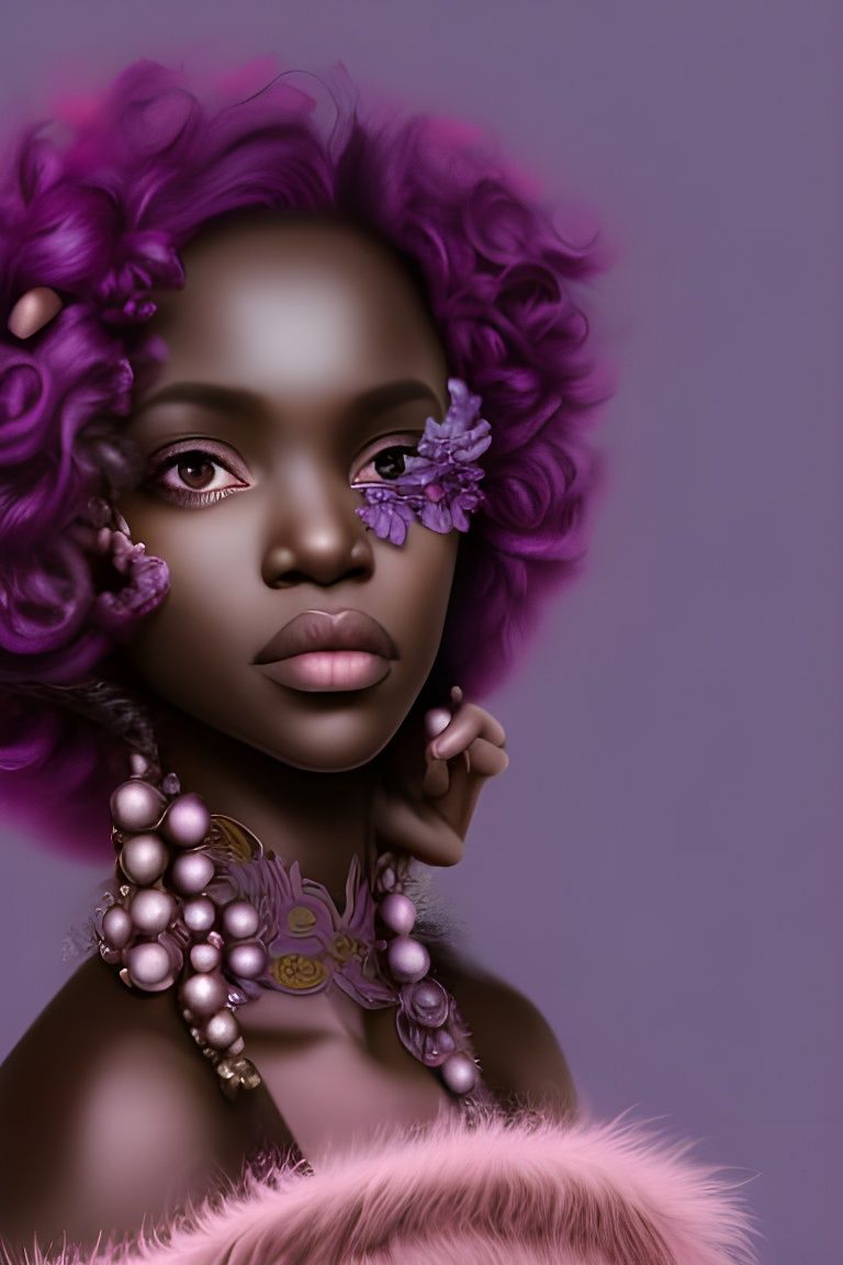 Violet - AI Generated Artwork - NightCafe Creator