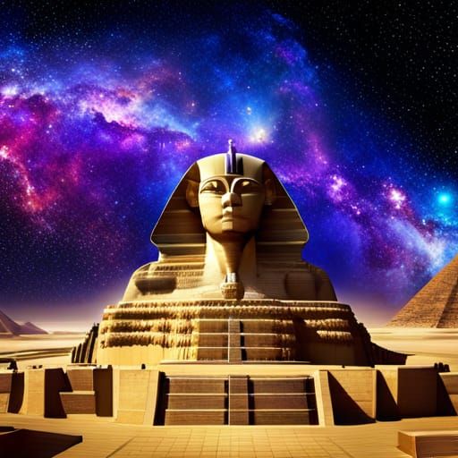 the sphinx! - AI Generated Artwork - NightCafe Creator