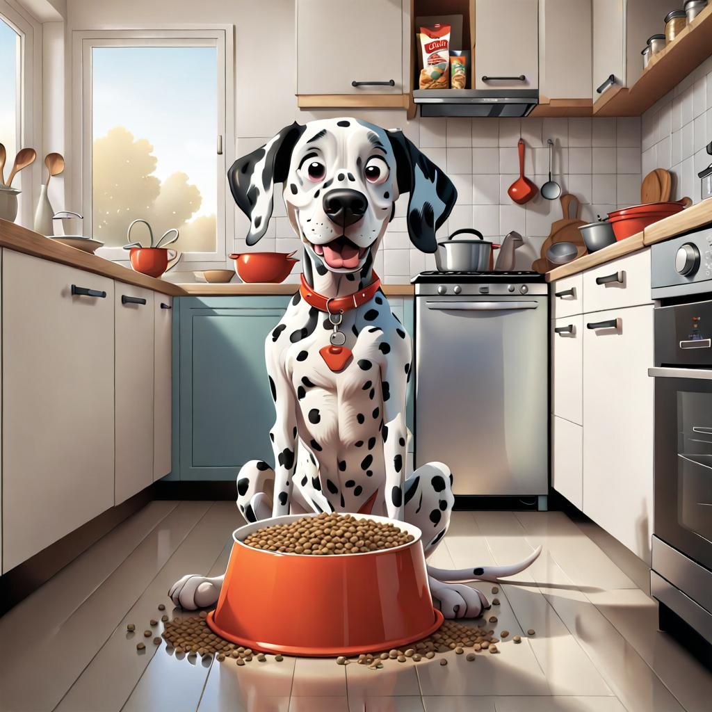 "I love my kibble" !! - AI Generated Artwork - NightCafe Creator