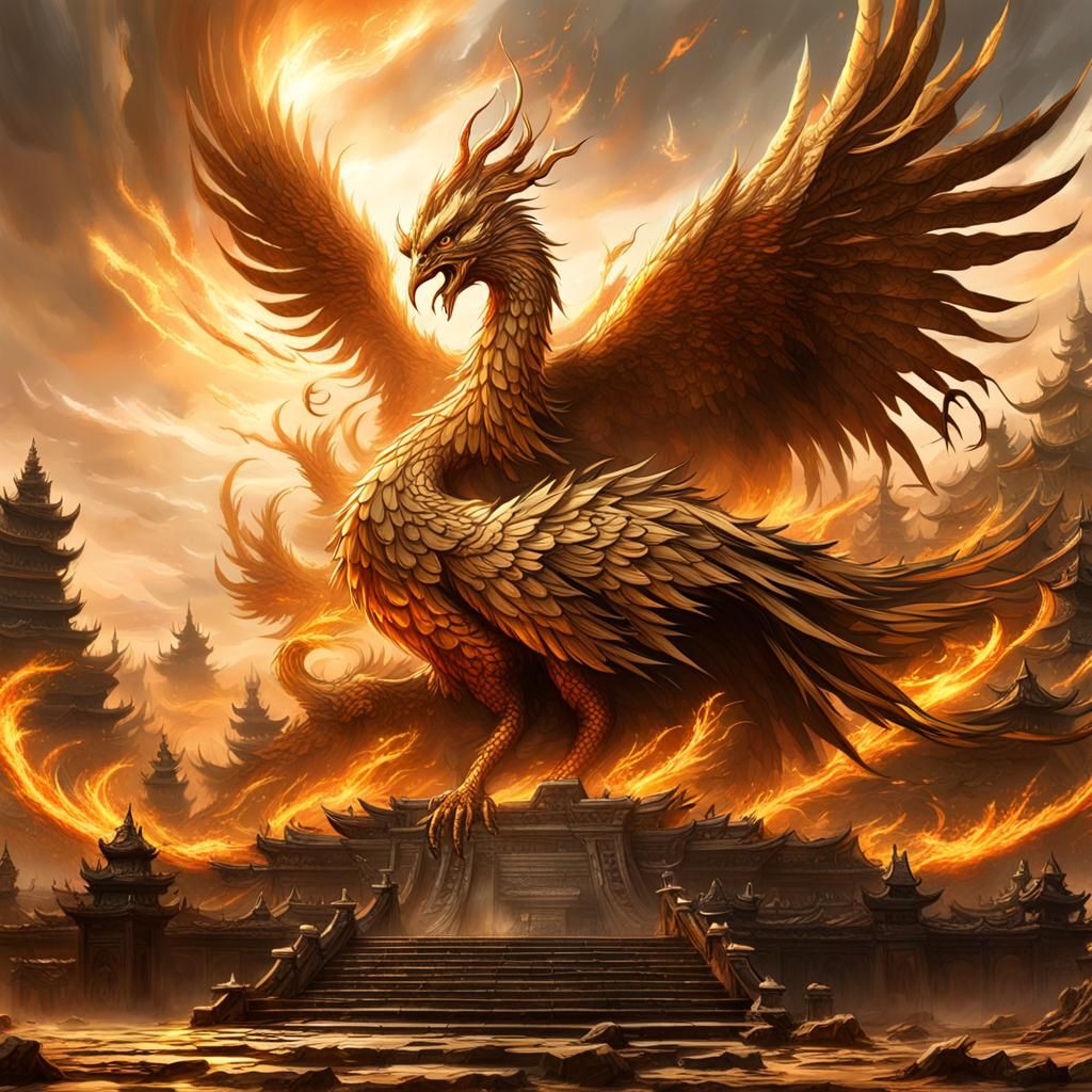 Phoenix - AI Generated Artwork - NightCafe Creator