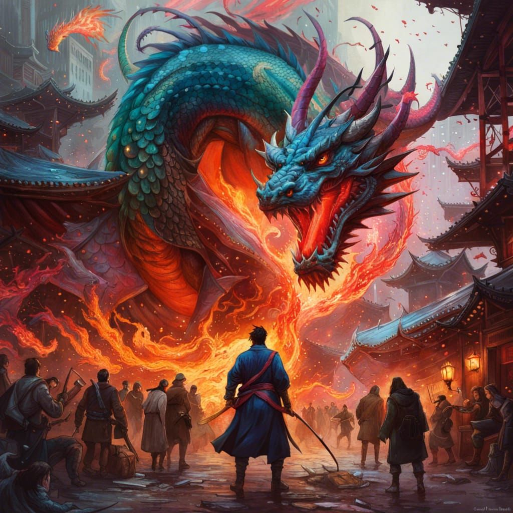 Boss Fight v3 - AI Generated Artwork - NightCafe Creator