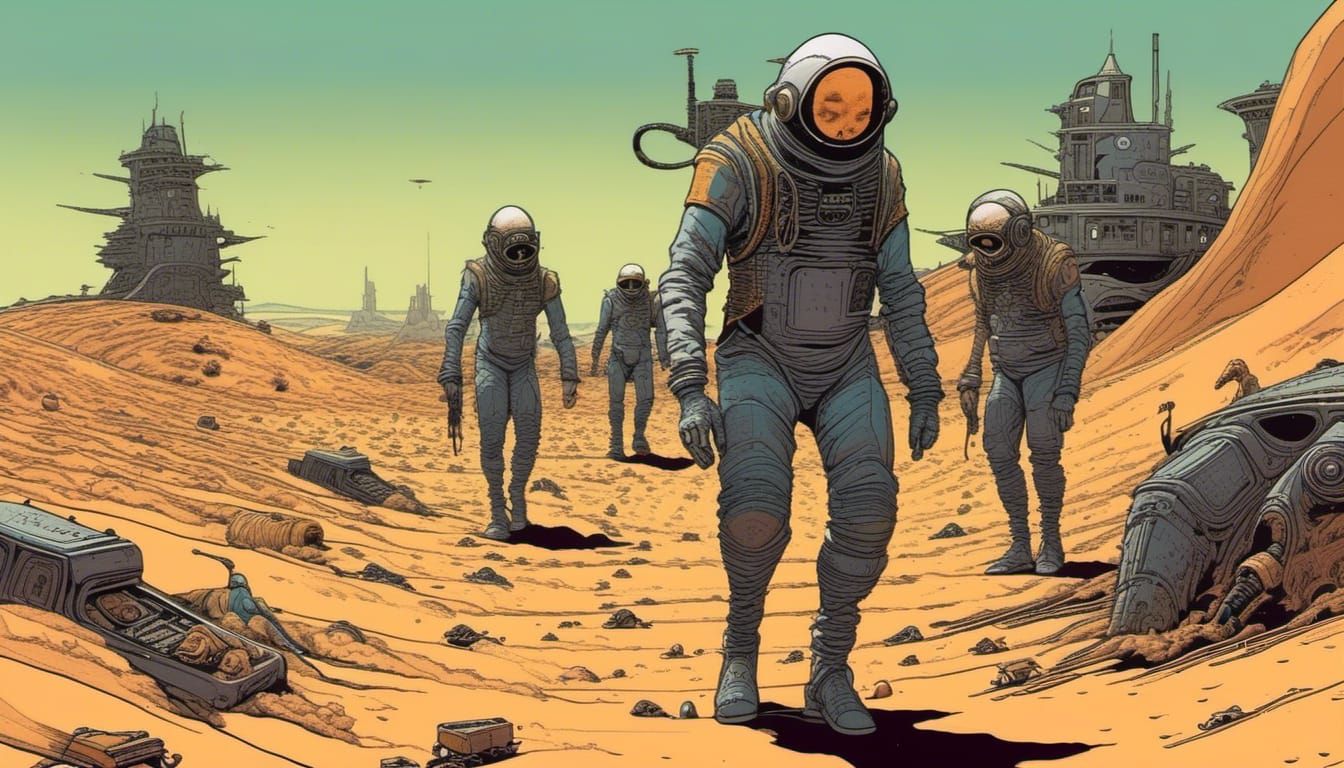 "Absurd" epic Absurd cosmic retro sci-fi mercenary action masterpiece ...